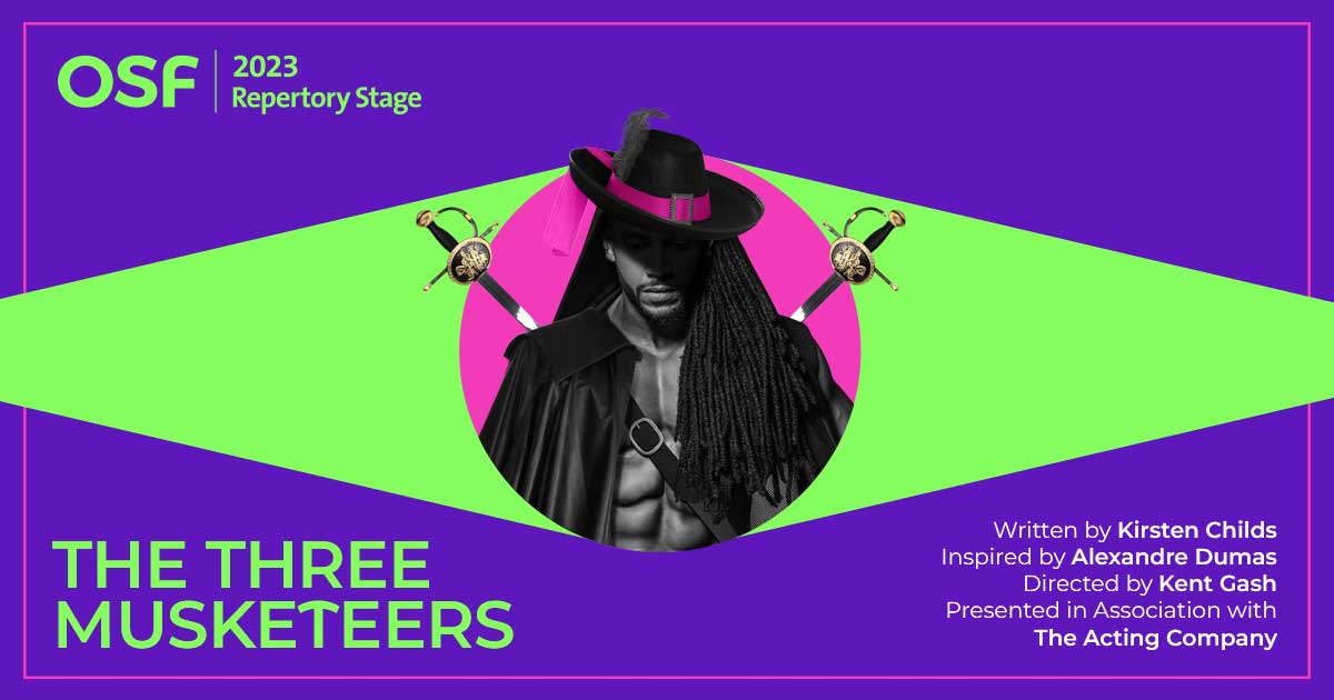 Production Credits - The Three Musketeers (2023) OSF House Program